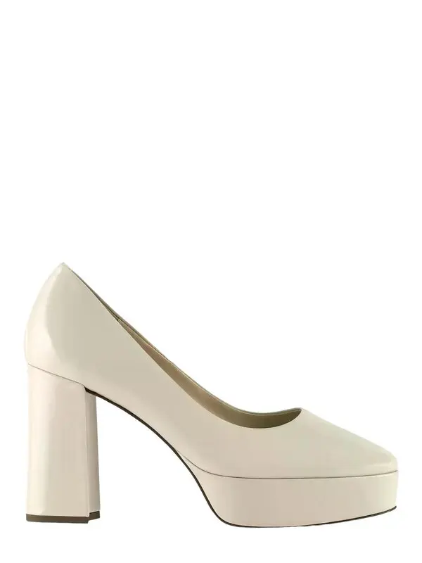 HOGL 100mm Gianna Platform Pumps - Neutrals