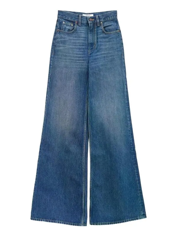 Chloé Wide-leg Denim Jeans - Blue
