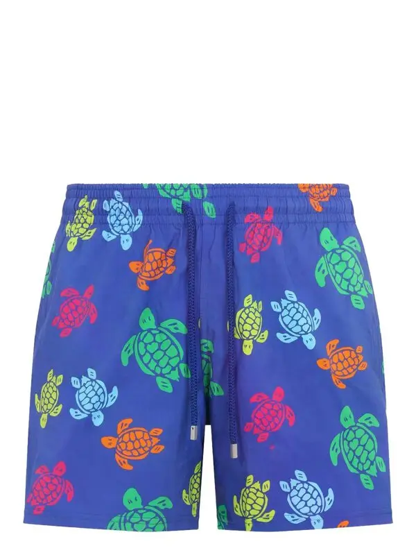 Vilebrequin Printed Swim Shorts - Blue