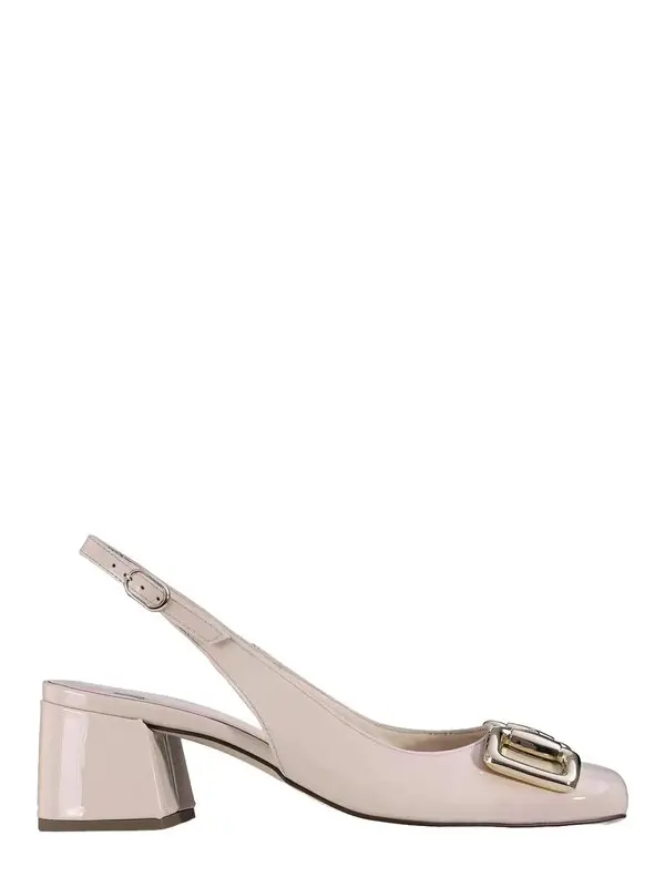 HOGL Horsebit-embellished Slingback Pumps - Neutrals