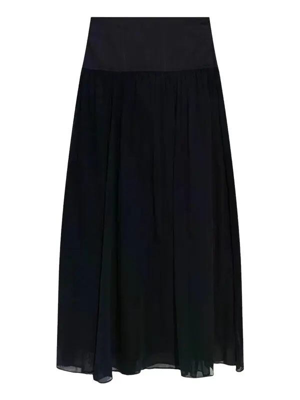 Ulla Johnson A-line Midi Skirt - Blue