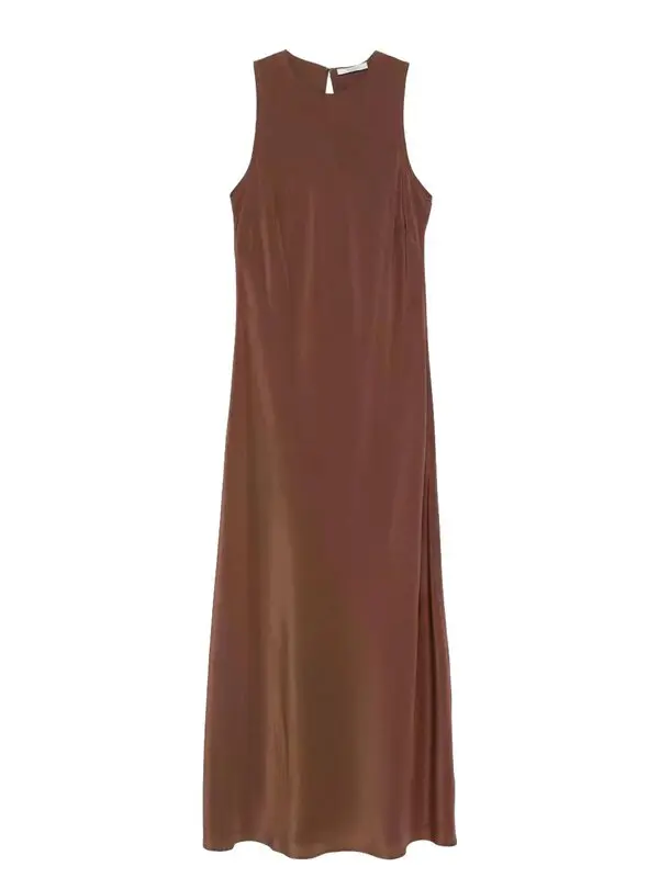 Asceno Valencia Maxi Dress - Brown