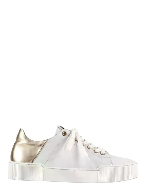 HOGL Metallic-heel Sneakers - White