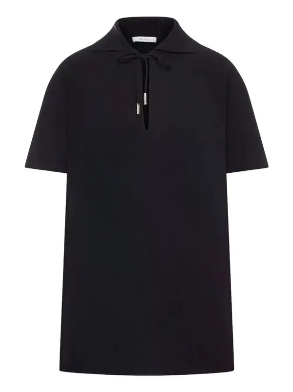 Max Mara Poltava Short-sleeved Top - Black