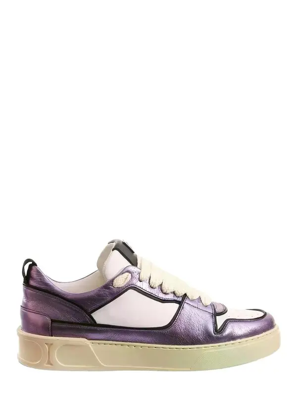 HOGL Macba Seven Leather Sneakers - Purple