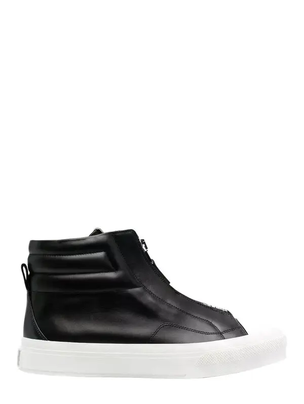 Givenchy 4g Leather High-top Sneakers - Black