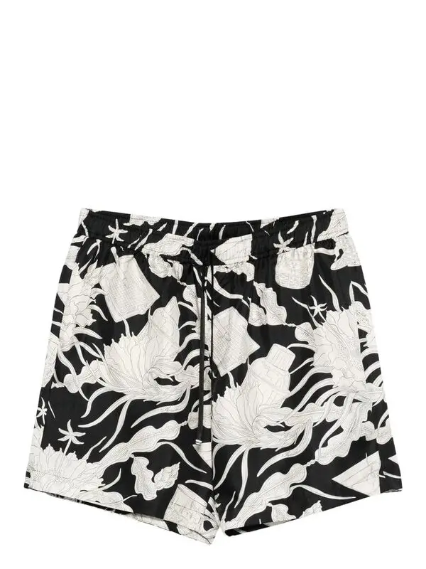 Amiri Floral Print Shorts - Multicolor