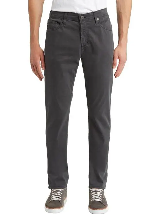 Ag Everett Slim Straight-leg Pants - Deep Mine
