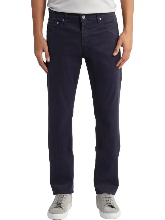 Ag Everett Slim Straight-leg Pants - New Navy