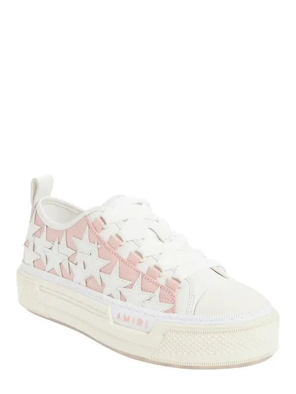 Amiri Stars Court Platform Sneakers - Evening Sand