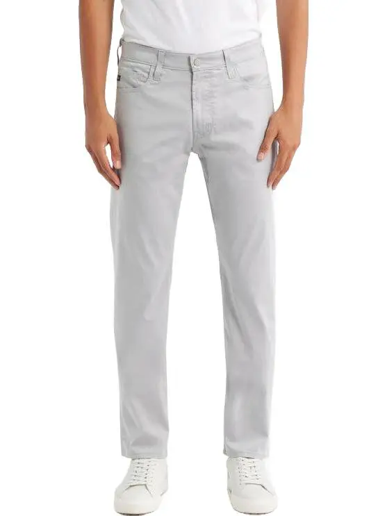 Ag Tellis Slim Fit Twill Pants - Fossil Grey