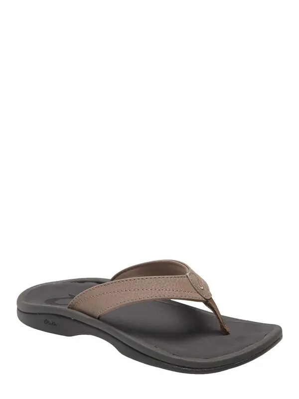 Olukai Ohana Flip Flop - Warm Taupe / Island Salt