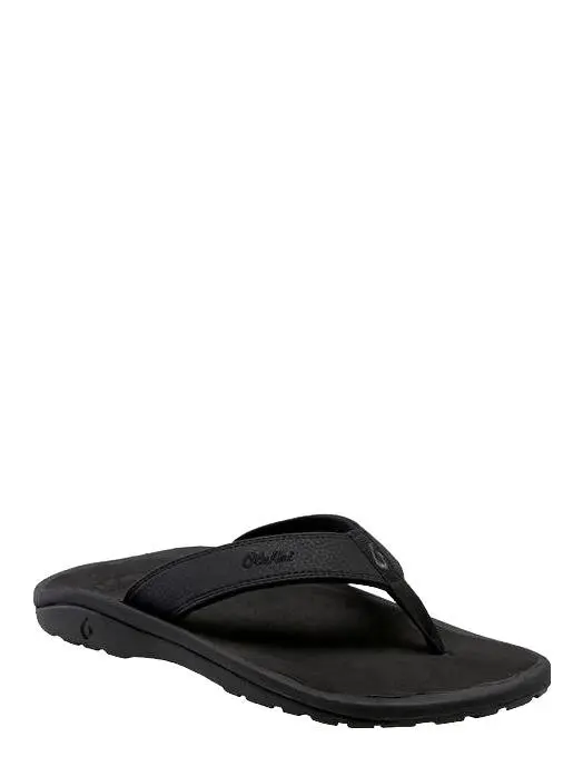 Olukai Ohana Flip Flop - Black