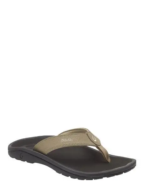 Olukai Ohana Flip Flop - Clay /onyx