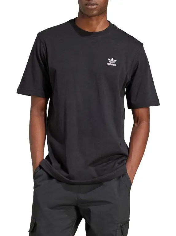 Adidas Originals By Alexander Wang Trefoil Essentials Cotton T-shirt - Black