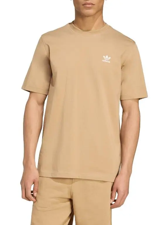 Adidas Originals By Alexander Wang Trefoil Essentials Cotton T-shirt - Cardbo