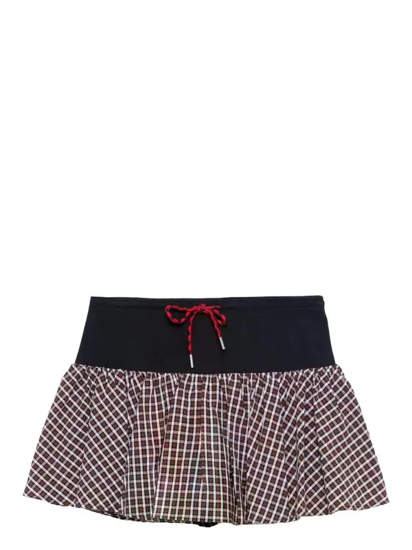 Sandro Checked Shorts - Brown