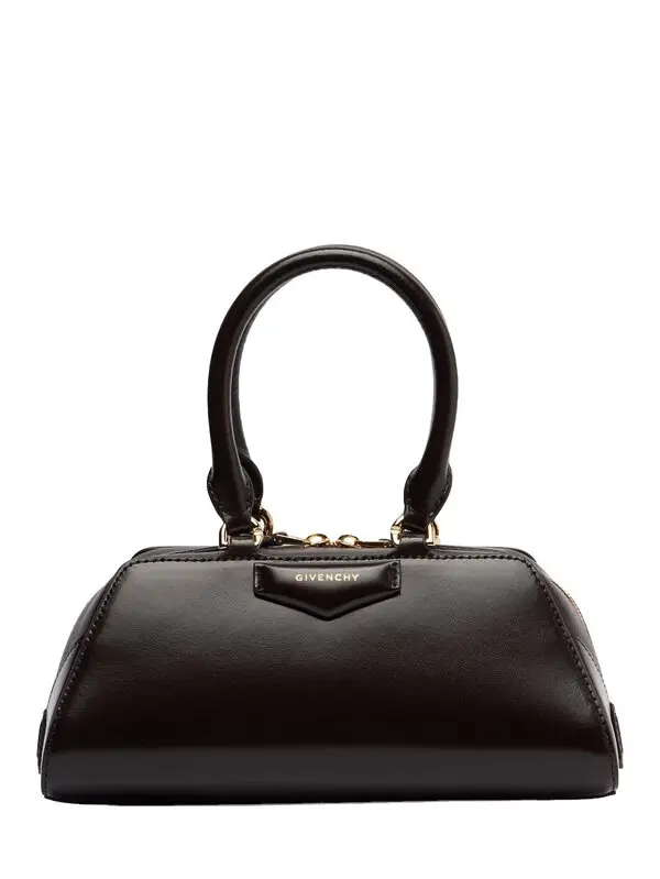 Givenchy Antigona East-west Mini Leather Tote Bag - Brown
