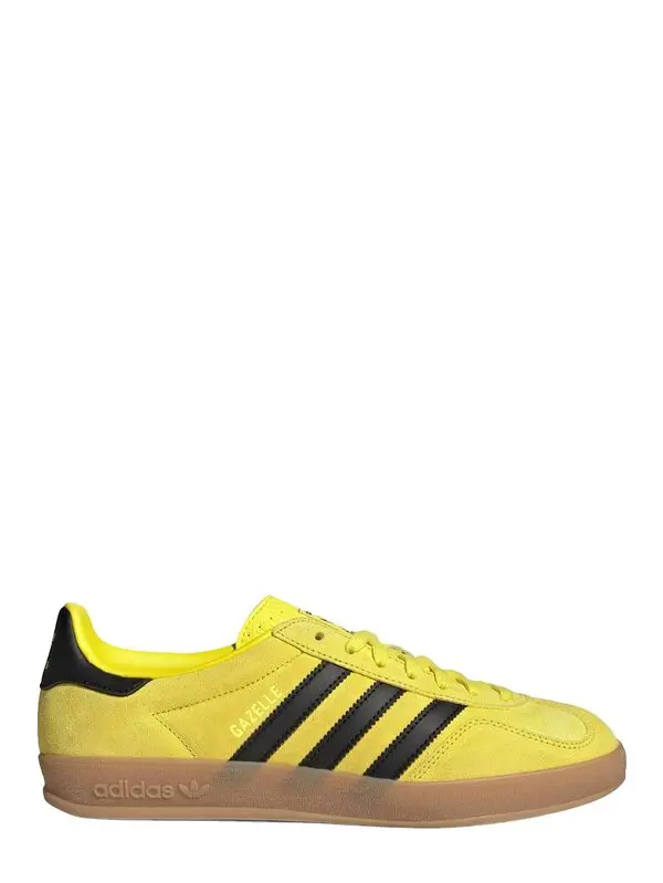 Adidas Gazelle Indoor Sneakers - Shock Yellow/core Black/gold Metallic