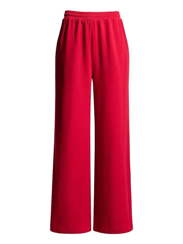 H&m X Magda Butrym Wide-leg Joggers - Red