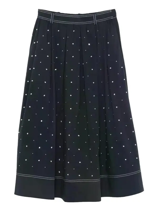 Maje Straight Skirt - Blue