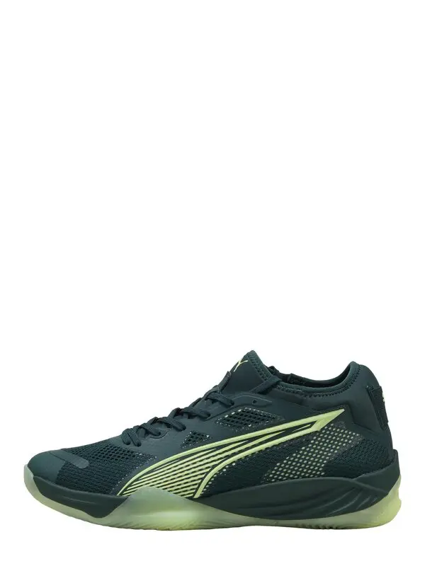 PUMA Eliminate Nitro Sqd 4 Court Shoes - Green