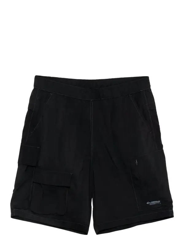 CHOCOOLATE Logo-printed Cargo Shorts - Black