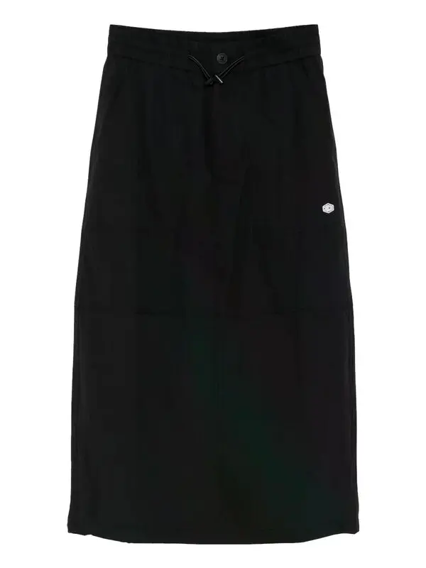 CHOCOOLATE Logo-printed Skirt - Black