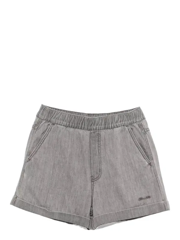 CHOCOOLATE Logo-embroidered Shorts - Grey