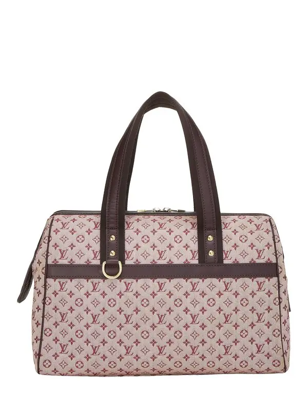 LOUIS VUITTON Mini Lin Josephine - Red
