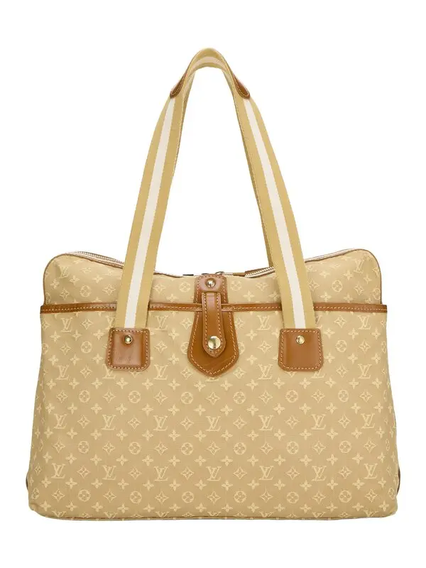 LOUIS VUITTON Monogram Mini Lin Sac Mary Kate - Beige