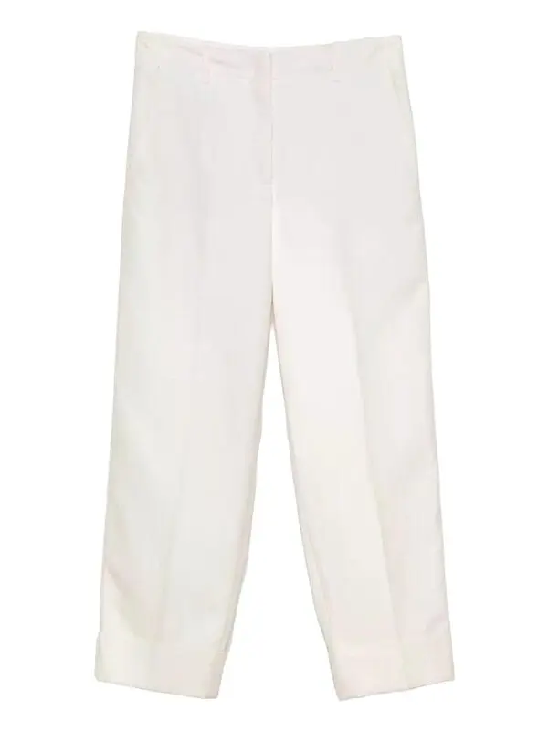 Akris Conical Leg Trousers - White
