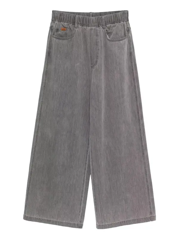 CHOCOOLATE Cotton Pants - Grey