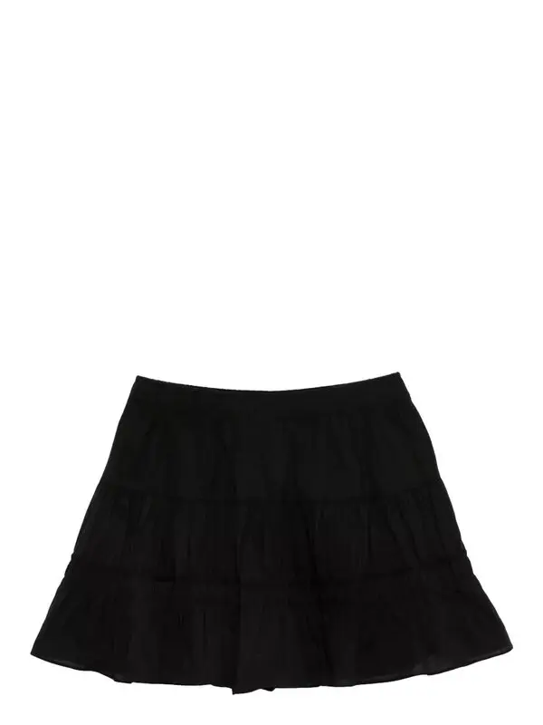 CHOCOOLATE Cotton Skirt - Black