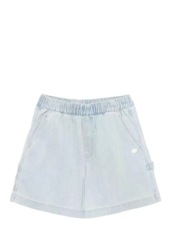 CHOCOOLATE Logo-patch Shorts - Blue