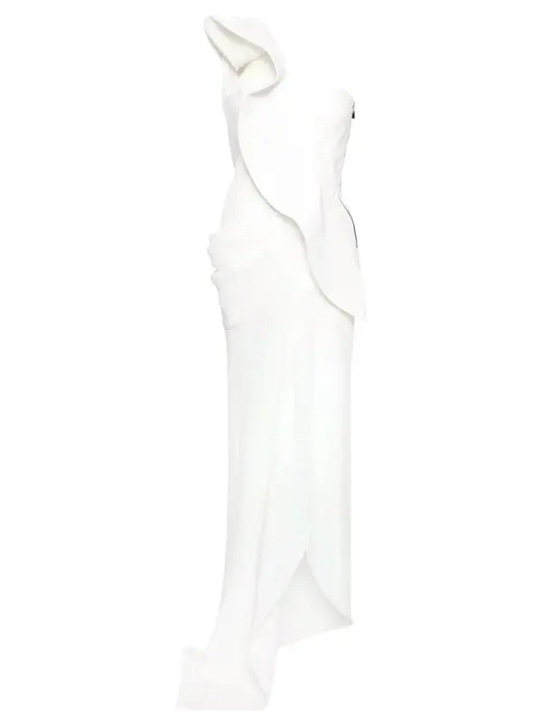 Maticevski Salyut Wave Gown - White