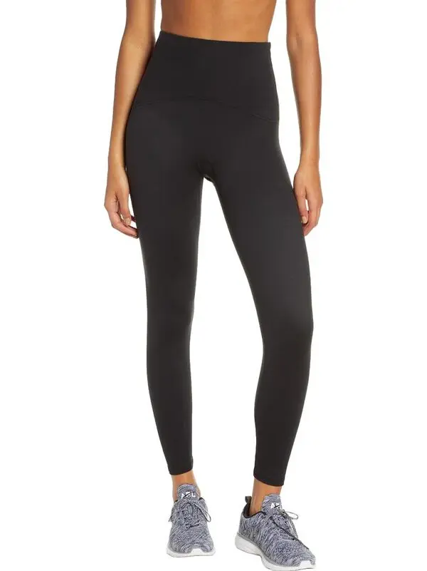 Spanx Spanxshape™ Booty Boost® 7/8 Leggings - Very Black