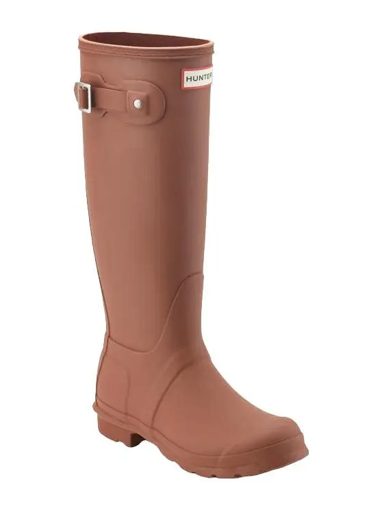 Hunter Original Tall Rain Boots - Medium Brown 210