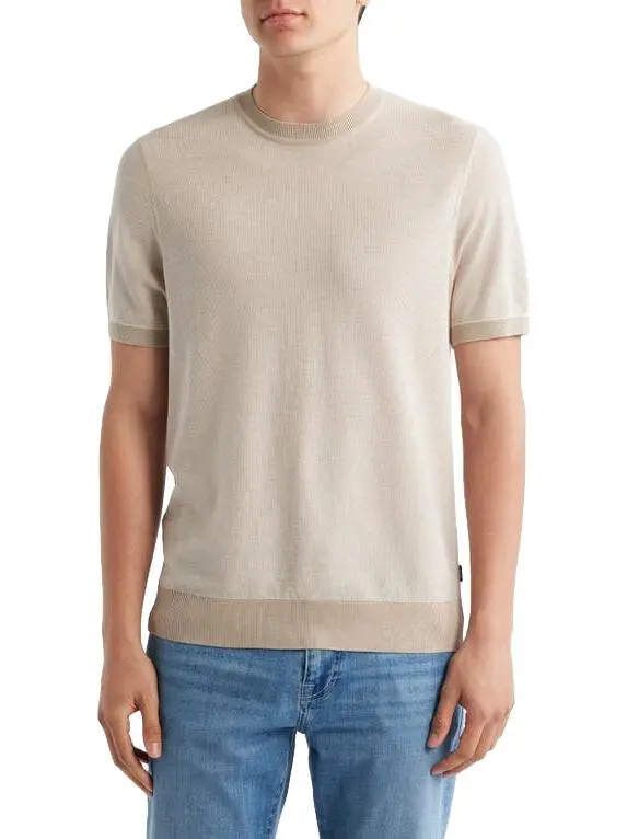 BOSS Jianfranco Cotton T-shirt - Beige