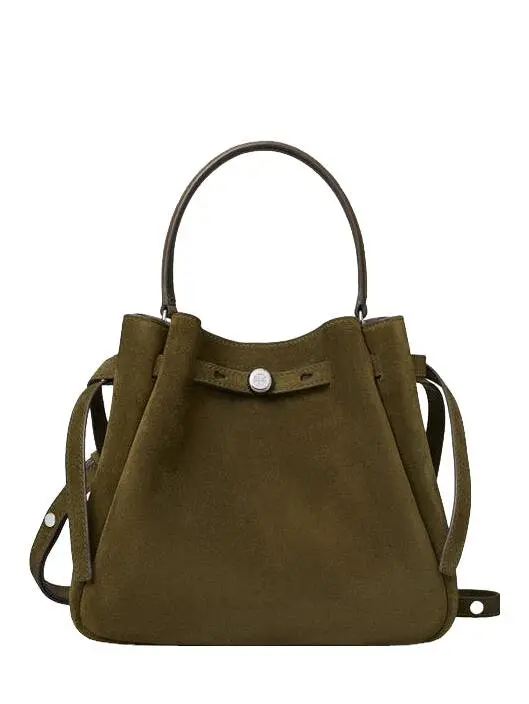 Tory Burch Romy Suede Bucket Bag - Leccio