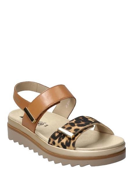 Mephisto Dominica Platform Sandals - Brown