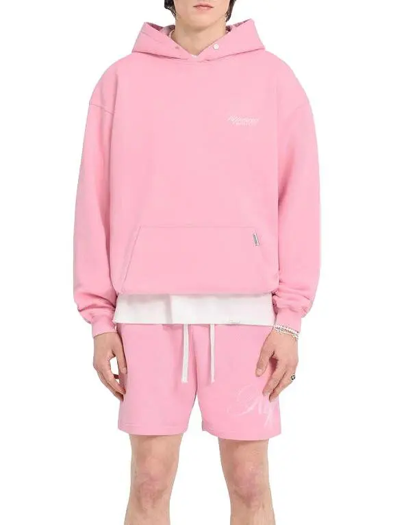 REPRESENT Owners Club Graphic Hoodie - Pink