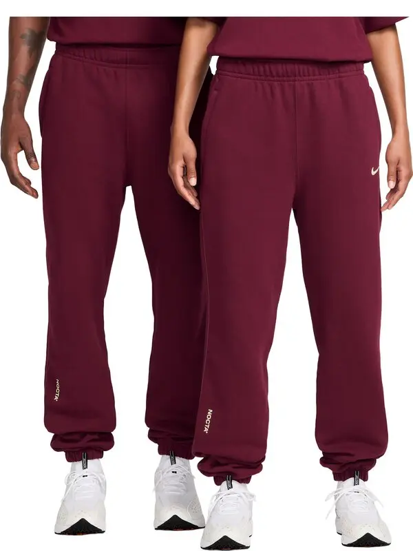 Nike Nocta Nocta Fleece Cs Sweatpants - Red