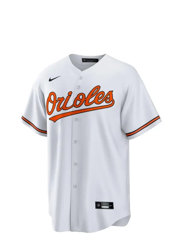 Nike Colton Cowser Baltimore Orioles Mlb Replica Jersey - White