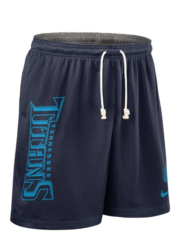Nike Tennessee Titans Sideline Reversible Dri-fit Nfl Shorts - Blue