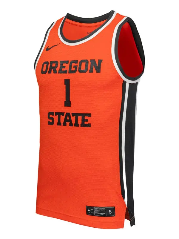 Nike Oregon State College Basketball Jersey - Orange