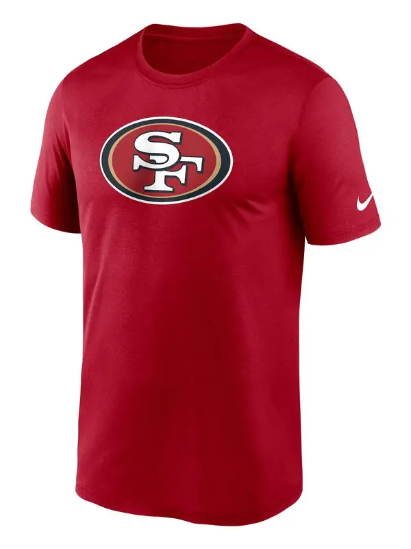 Nike San Francisco 49ers Legend Logo Dri-fit Nfl T-shirt - Red