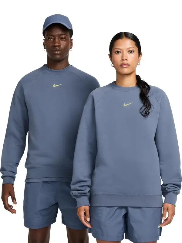 Nike Nocta Fleece Crewneck Sweatshirt - Blue