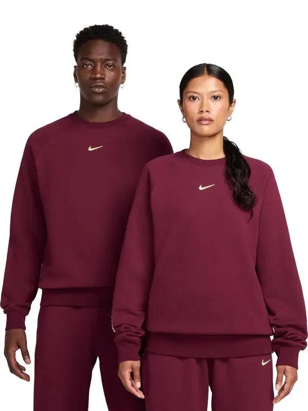 Nike Nocta Fleece Crewneck Sweatshirt - Red