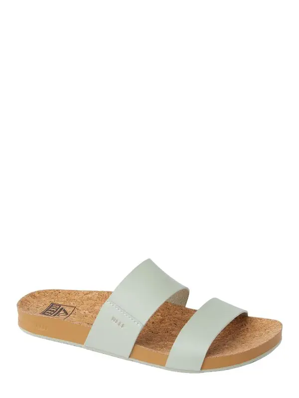 Reef Cushion Vista Slide Sandal - Sage